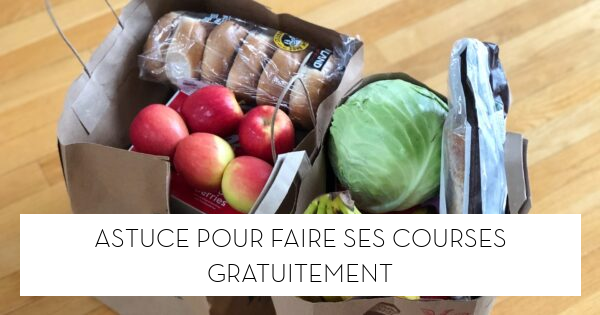 Astuce pour faire ses courses gratuitement - Le blog StarOfService